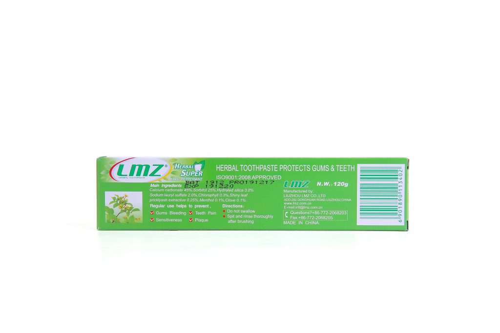 LMZ Herbal Super Toothpaste – FOCUS ON PROFESSIONAL RESEARCH ...